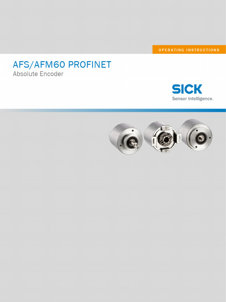Operating Instructions Afs Afm60 Profinet Absolute Encoder en Im0047099 ...