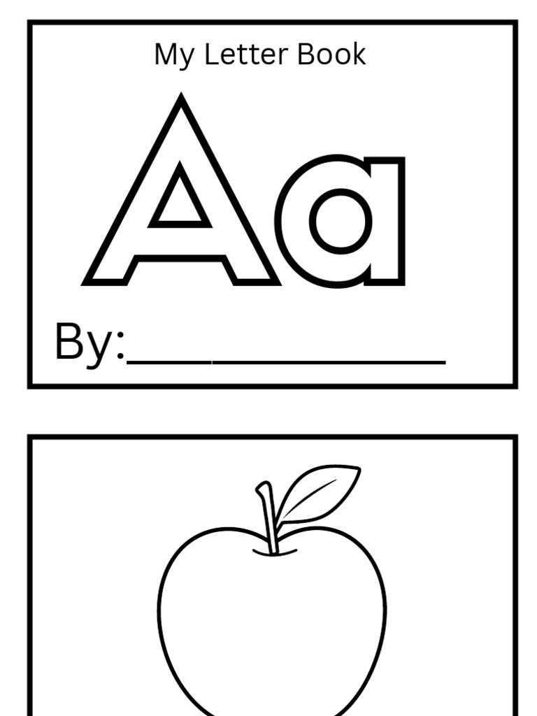 My Letter Book Aa-Zz | PDF