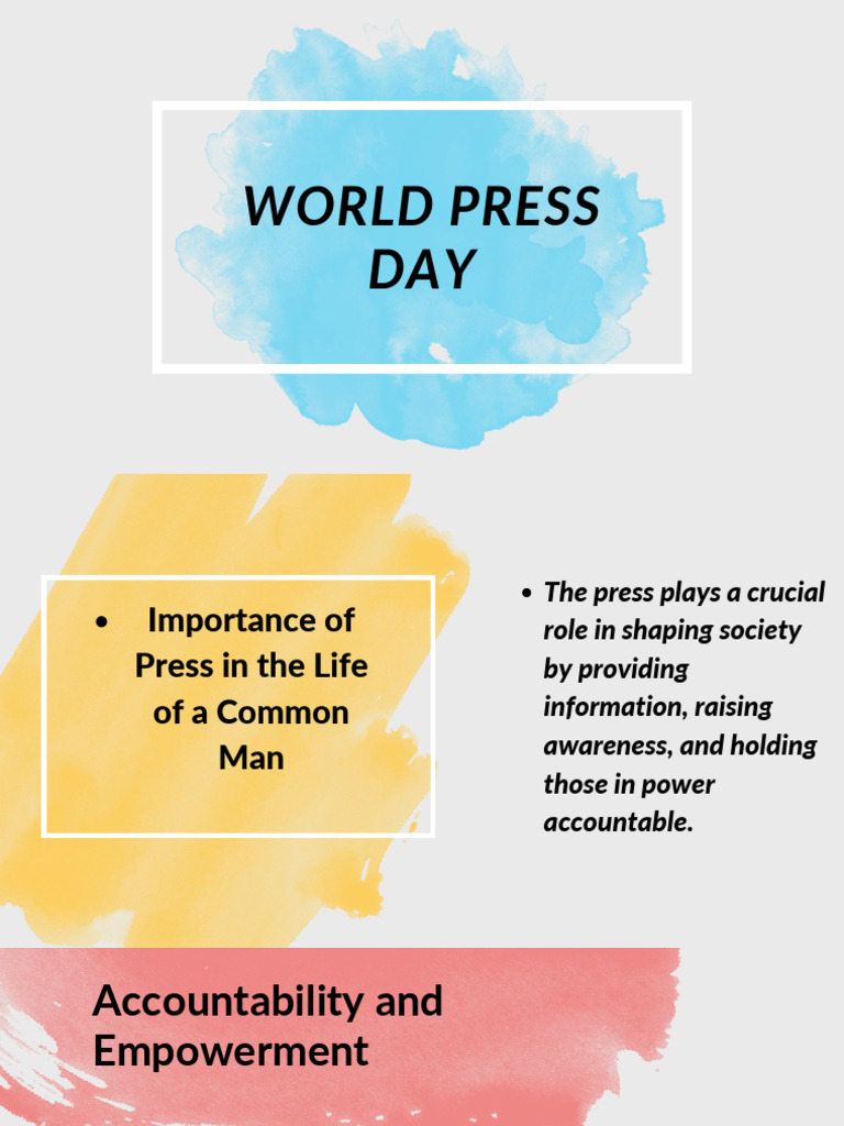 World Press Day | PDF
