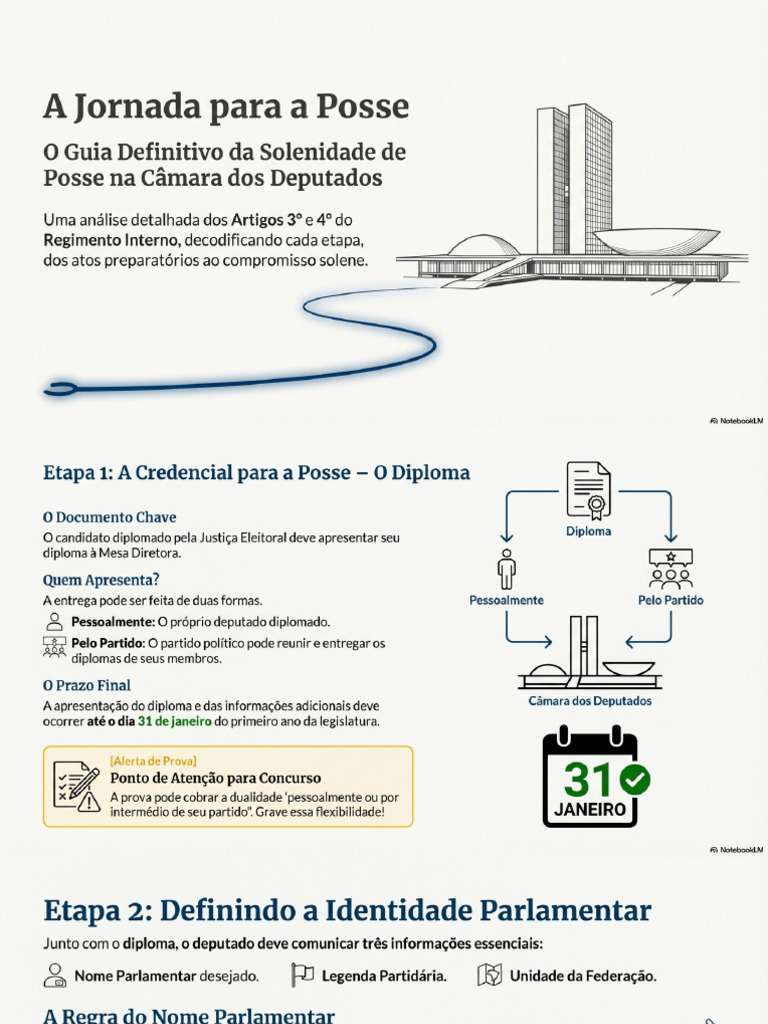 2 - A Jornada Para a Posse Do Deputado Federal | PDF