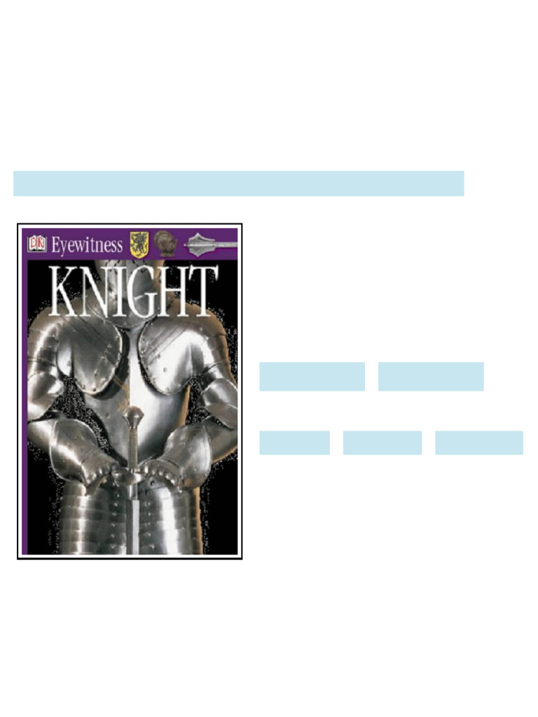 (Ebook) Knight (Eyewitness Guides) by Christopher Gravett ISBN ...