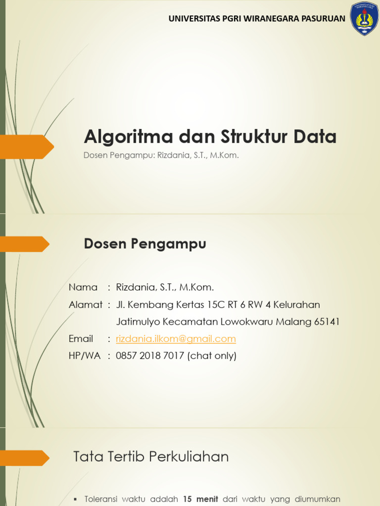 Algoritma dan Struktur Data di Java | PDF