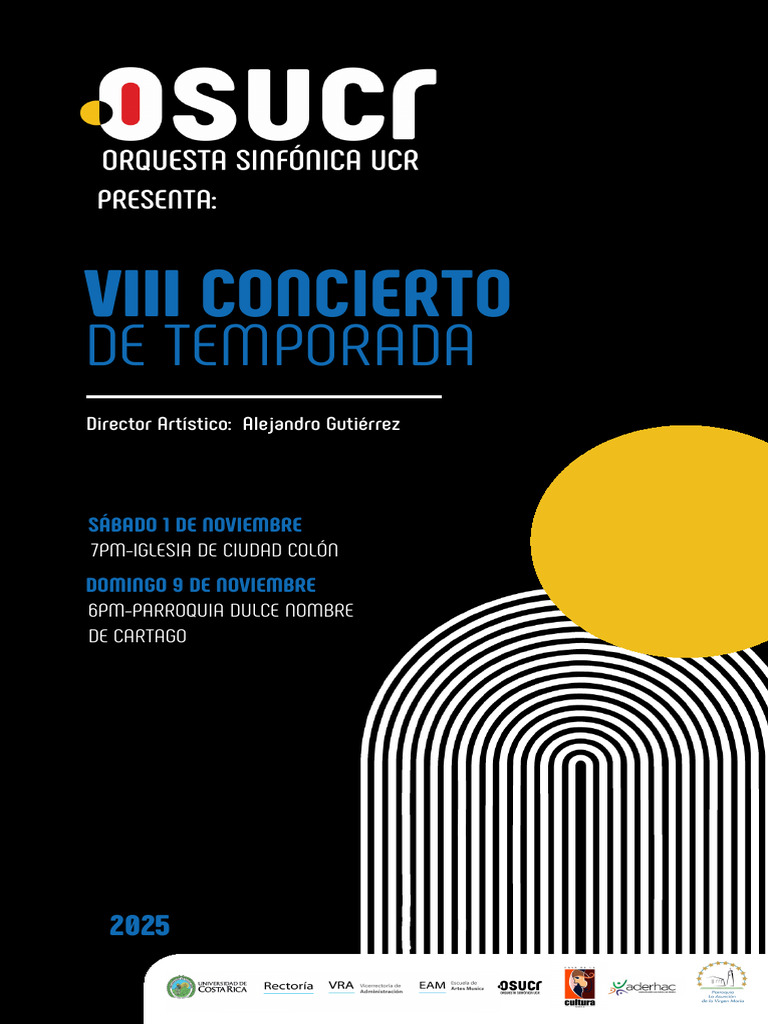 Programa de Mano Viii.pdf | PDF | Costa Rica | Musicología