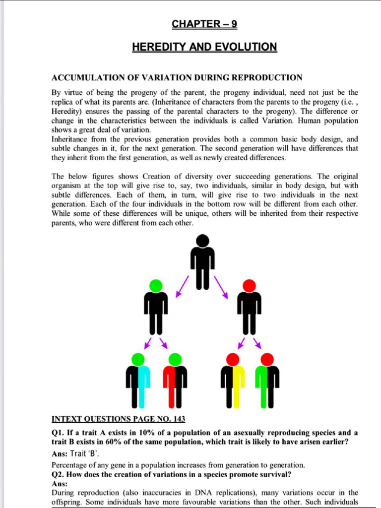 Heredity and Evolution Explained | PDF | Genotype | Dominance (Genetics)