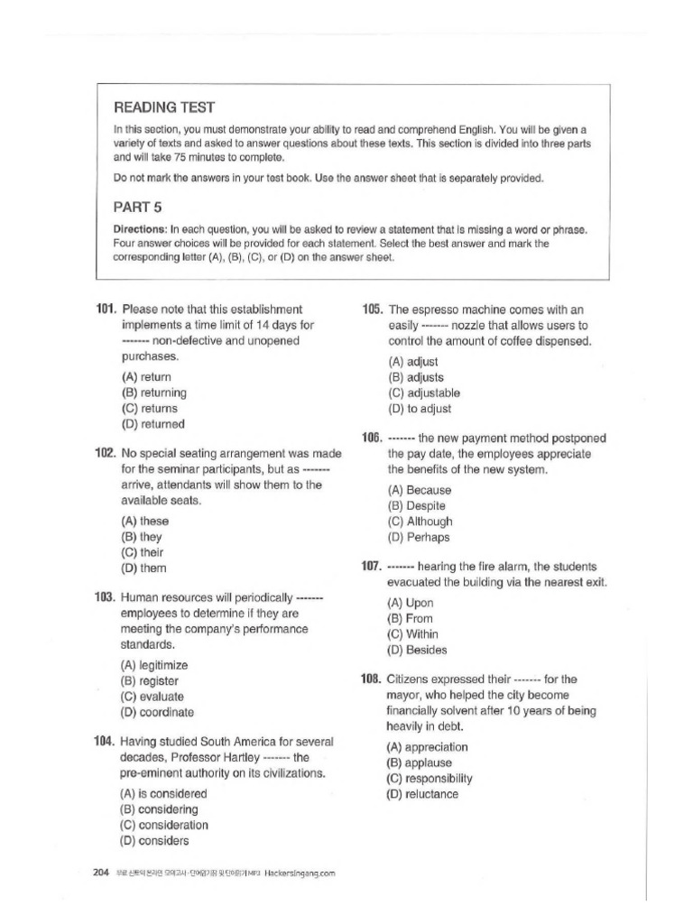 Hacker 2 Reading - Test 7 | PDF