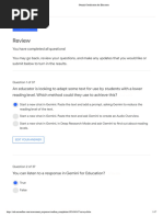 Level 1 Educator Exam - GCE Level 1 - Quiz A - Google Skills | PDF ...
