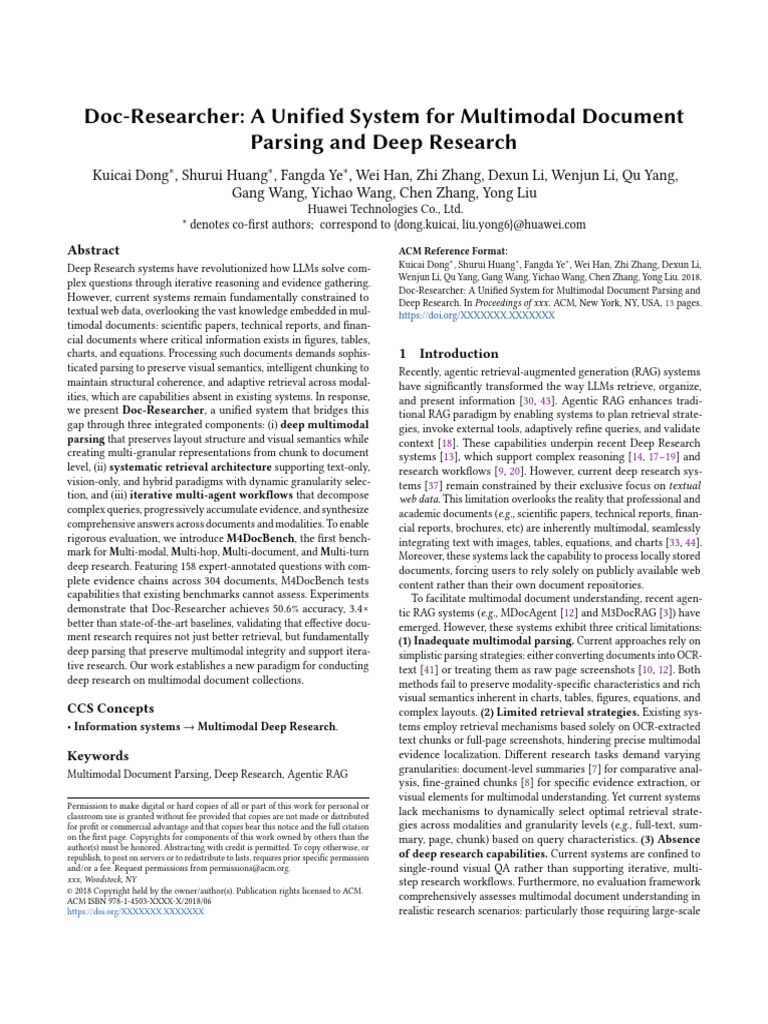 Multimodal Document Parsing System | PDF | Parsing | Information Retrieval