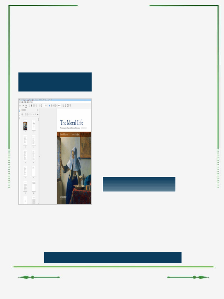 3546(eBook PDF) The Moral Life An Introductory Reader in Ethics and Literature 6th Edition eBook ...