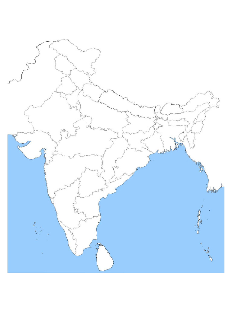 Indian Map | PDF