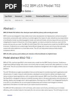 IBM z14 Mainframe Specifications Guide | PDF | System Software ...