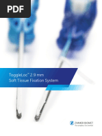 ICONIX All-Suture Anchor Overview | PDF | Medical Specialties | Medicine