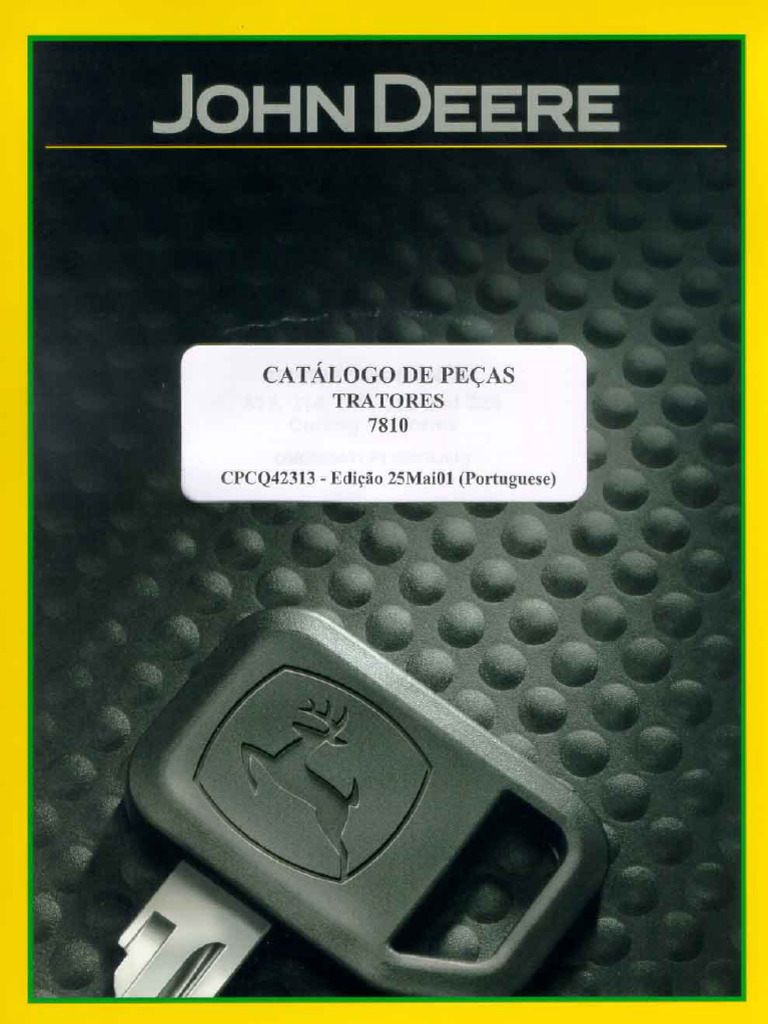 Especificações do Trator John Deere 7810 | PDF | Pistão | Trator