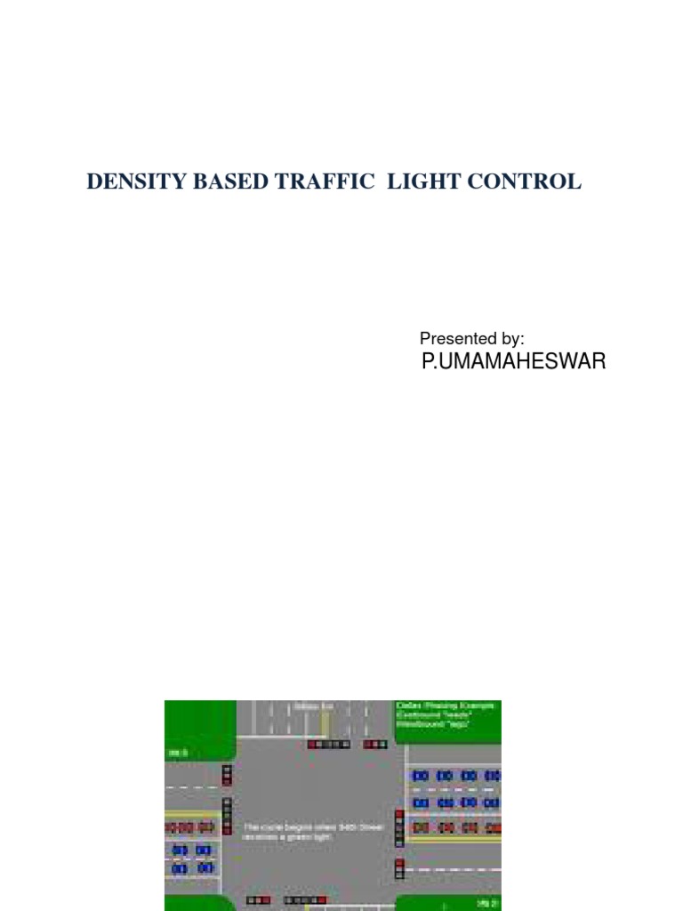 Density Based Traffic Light Control System | PDF | Light Emitting Diode | Diode