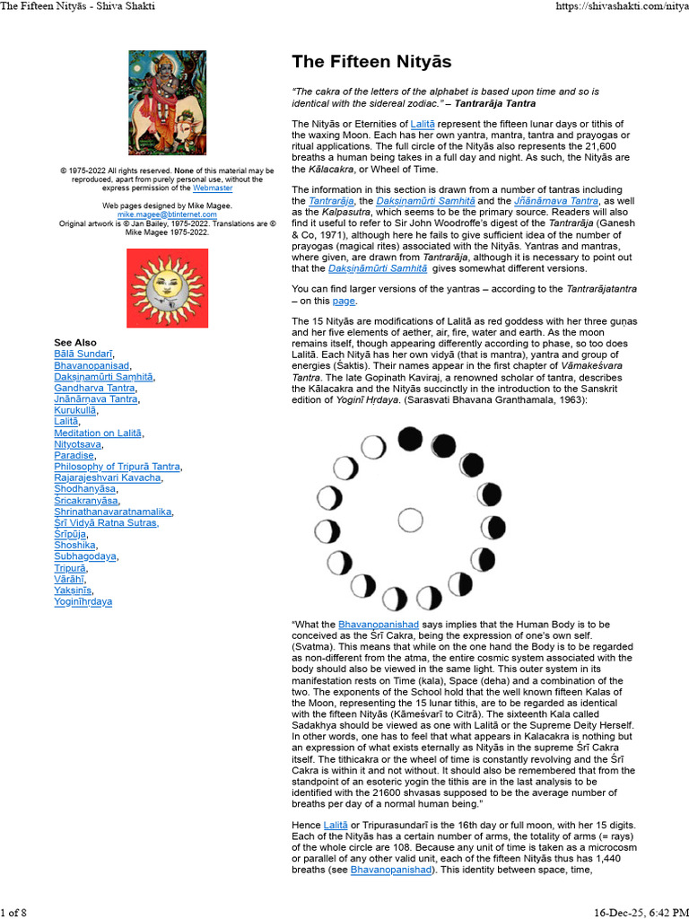 Nitya Devi Mantr ShivShakti 4 | PDF | Tantra | Mantra