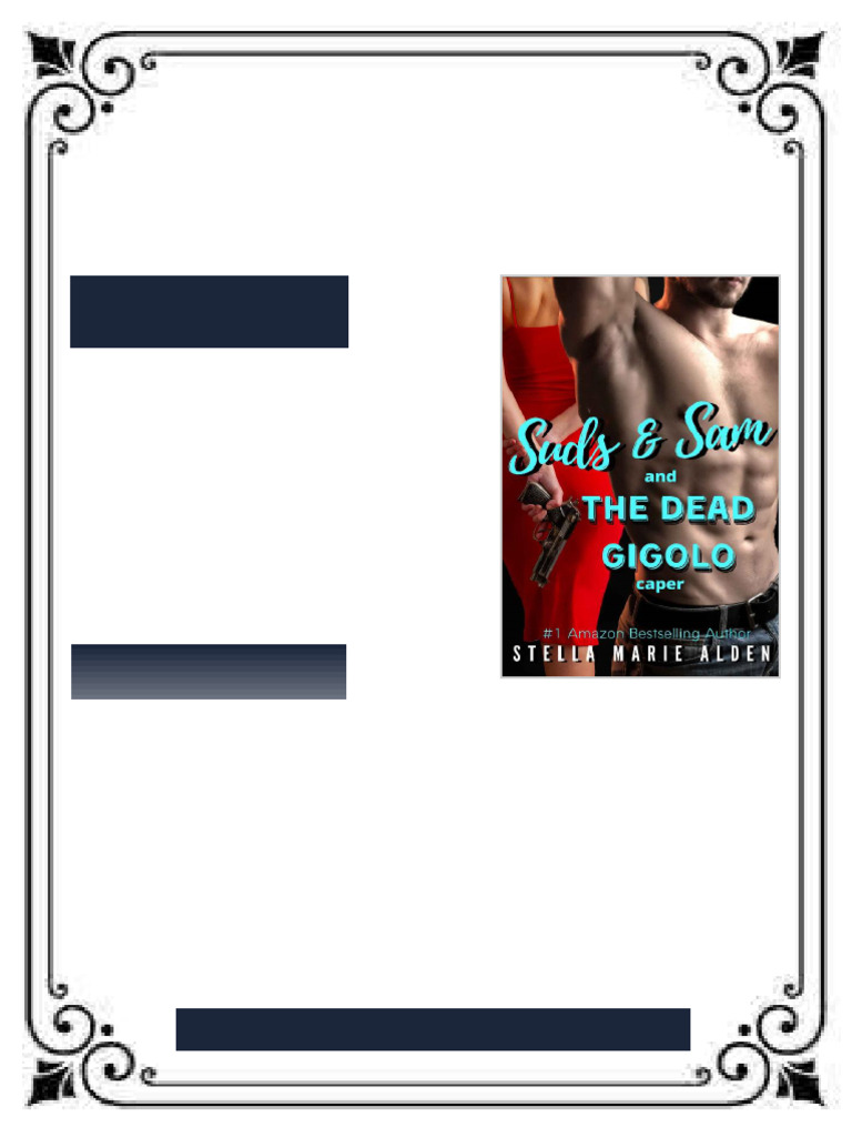 The Dead Gigolo Caper Suds and Sam 4 1st Edition Stella Marie Alden ...