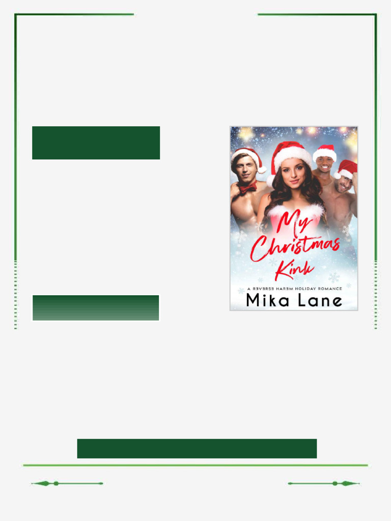 My Christmas Kink Hot Holiday Romances 2021 2 1st Edition Mika Lane ...