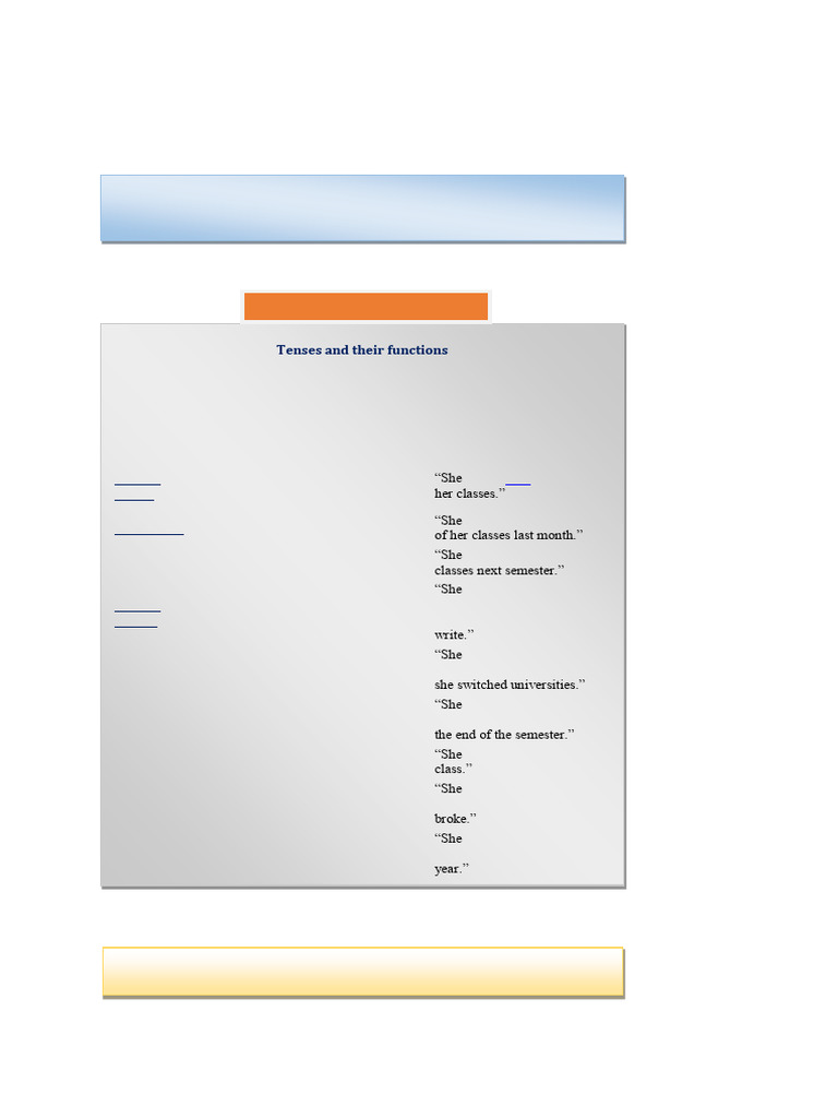 Lesson 4 Verb Tenses, Relative Clauses and Conditionals | PDF | Grammatical Tense | Linguistics