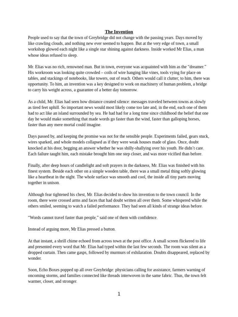 The Invention | PDF