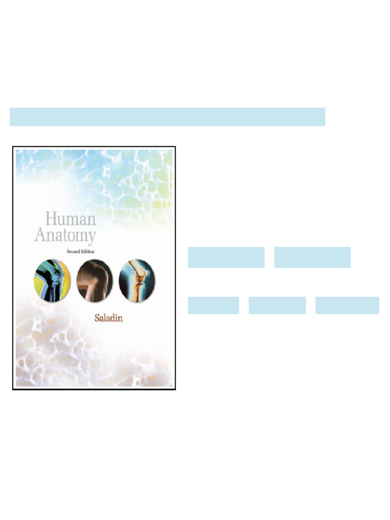 Human Anatomy 2nd Edition Kenneth S. Saladin - ebook and textbook ...