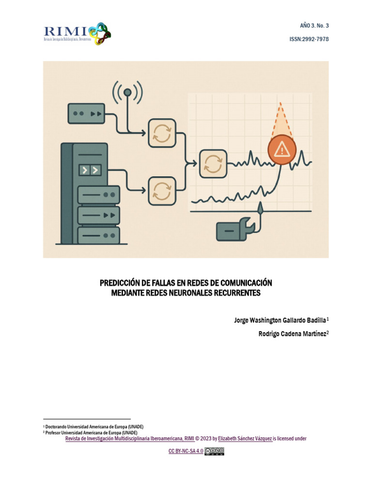 Prediccion de Fallas en Redes de Comunicacion Medi | PDF | La seguridad ...