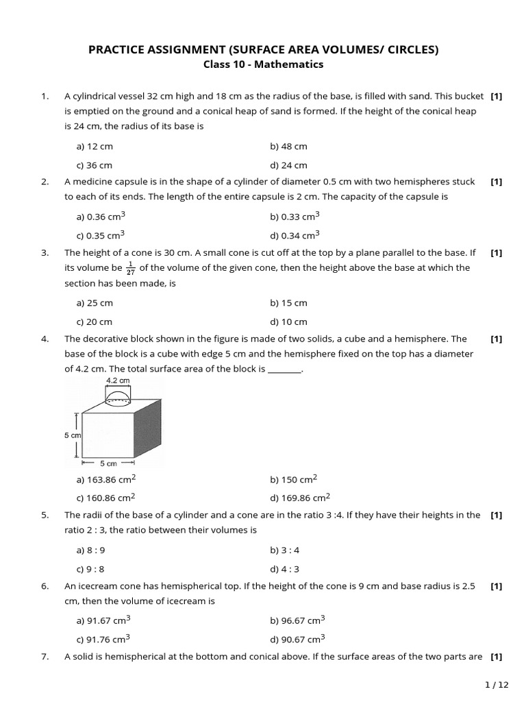 2025_11_19_question-2424072 | PDF | Sphere | Circle