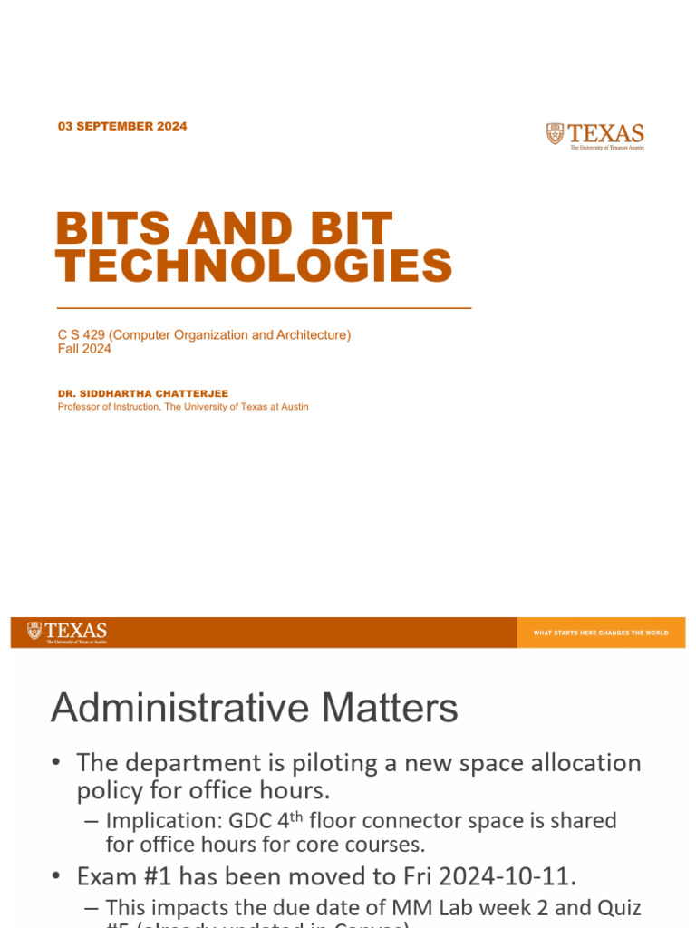 2.2 Bits and Bit Technologies | PDF | Bit | Field Effect Transistor