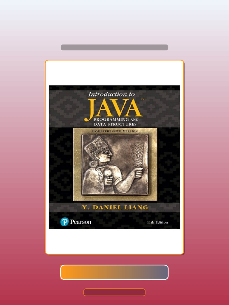Introduction to Java Programming and Data Structures Comprehensive Version Plus MyLab ...