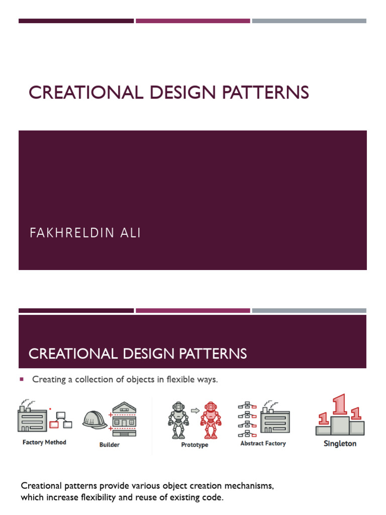 05-Creational Design Pattern | PDF | Class (Computer Programming ...