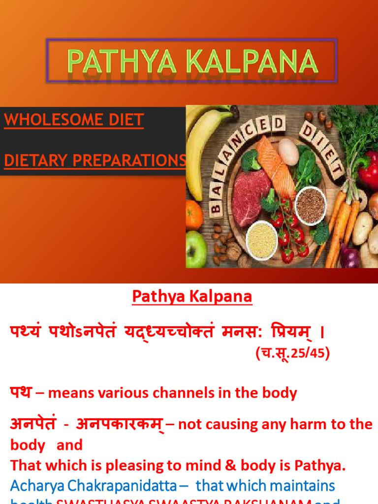 Pathya Kalpana - Copy New | PDF | Dietary Supplements | Dietary Fiber