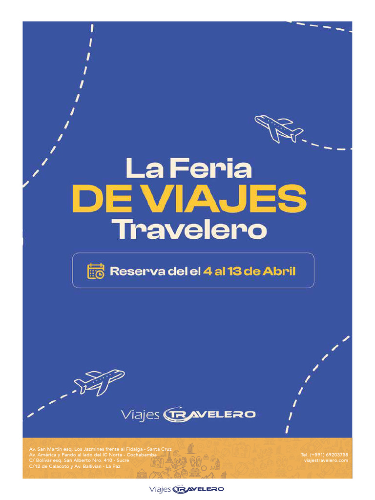 Catálogo Feria de Viajes Travelero 2025 (Adelanto) | PDF | Crucero | Barcos de pasajeros