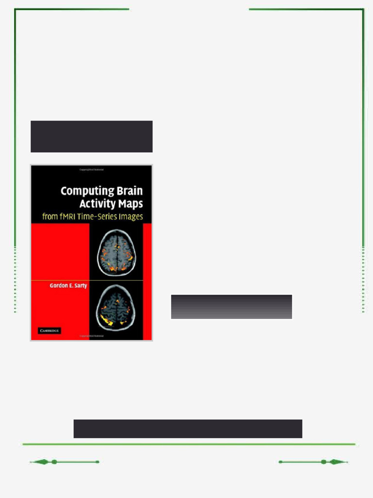 Computing brain activity maps from fMRI time series images 1st Edition ...