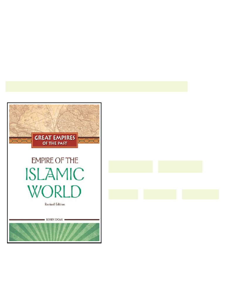 Empire of the Islamic World 2 Revised Edition Robin Doak - ebook and ...