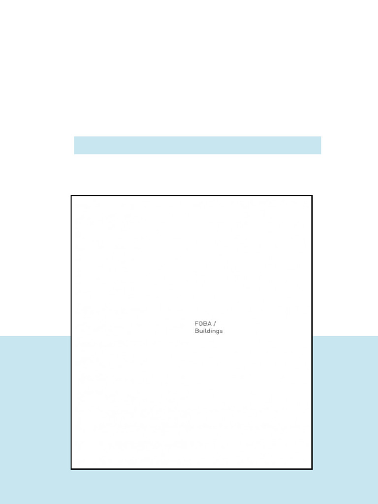 Foba Buildings Katsu Umebayashi Thomas Daniell Michael Webb latest pdf ...
