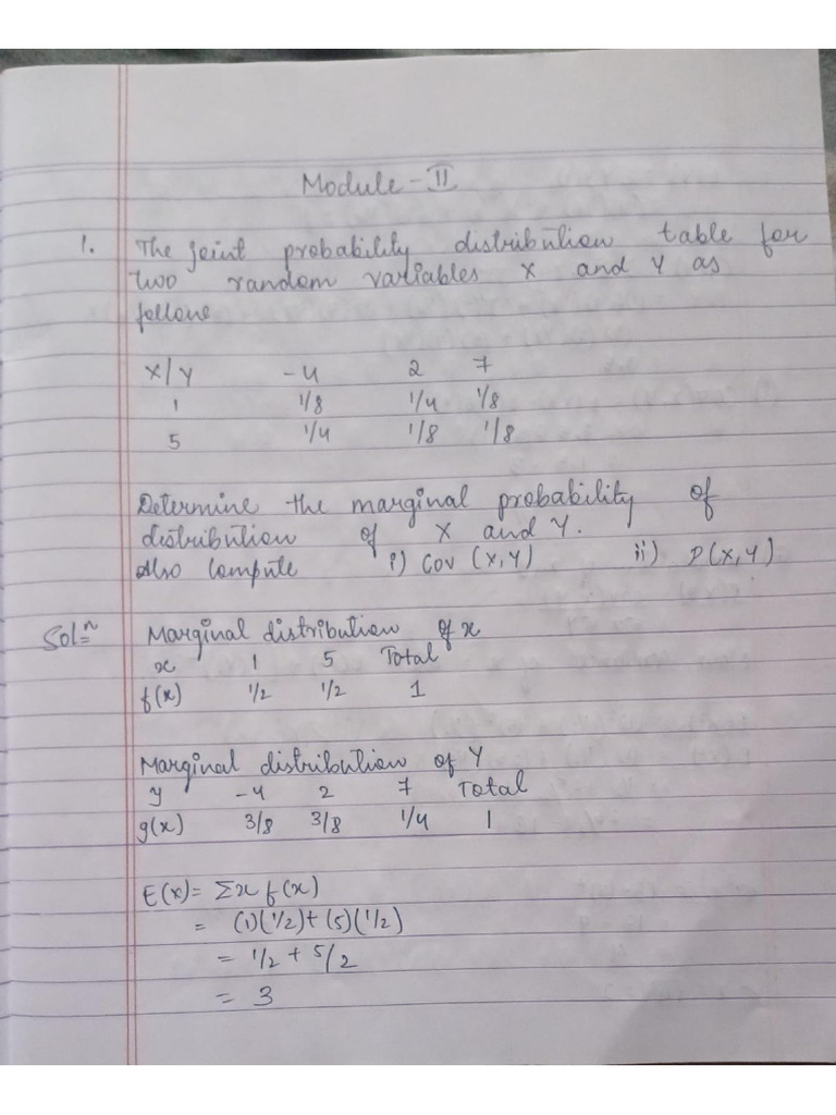 Maths Module 2 Assignment | PDF