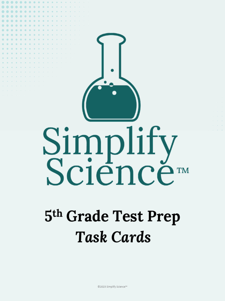 Task Cards 5th Test Prep | PDF | Physical Sciences | Astronomy
