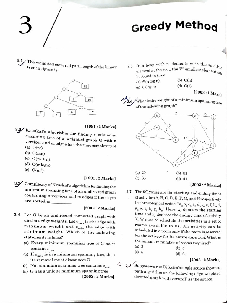 Greedy Method Daa | PDF