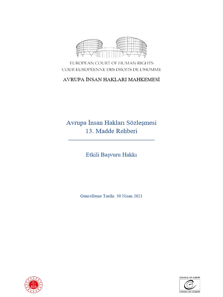 Guide Art 13 TUR | PDF