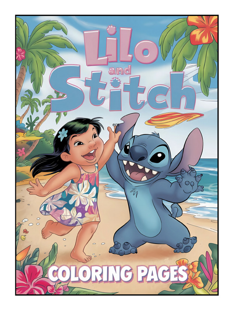 Lilo and Stitch Coloring Pages | PDF