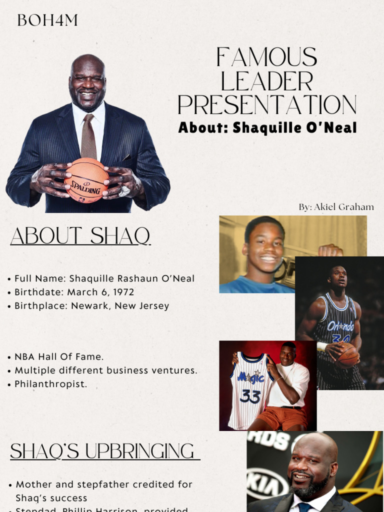 Shaquille O'Neal: Journey to Greatness | PDF