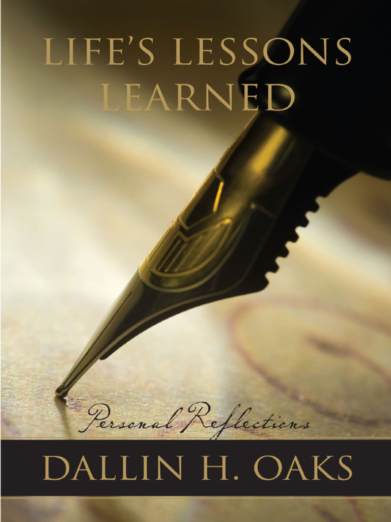 Life Lessons from Dallin H. Oaks | PDF | Shabbat | Humility