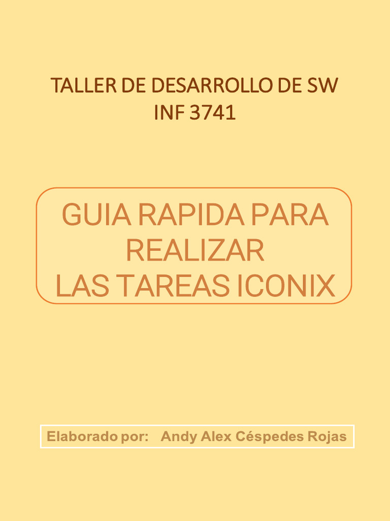 Guía para Implementación de Software ICONIX | PDF | Software | Usuario ...