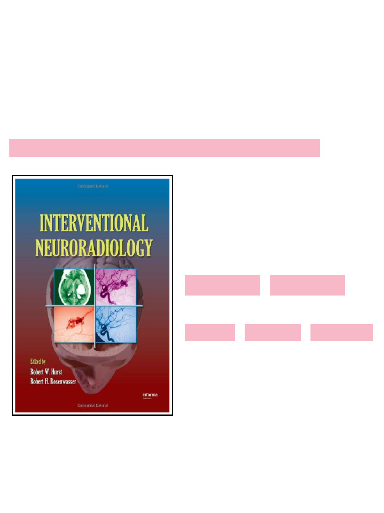 Interventional Neuroradiology 1st Edition Robert W. Hurst - ebook and ...
