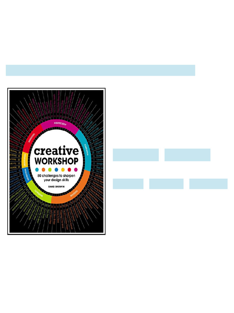 Creative Workshop David Sherwin - ebook and textbook resources | PDF ...