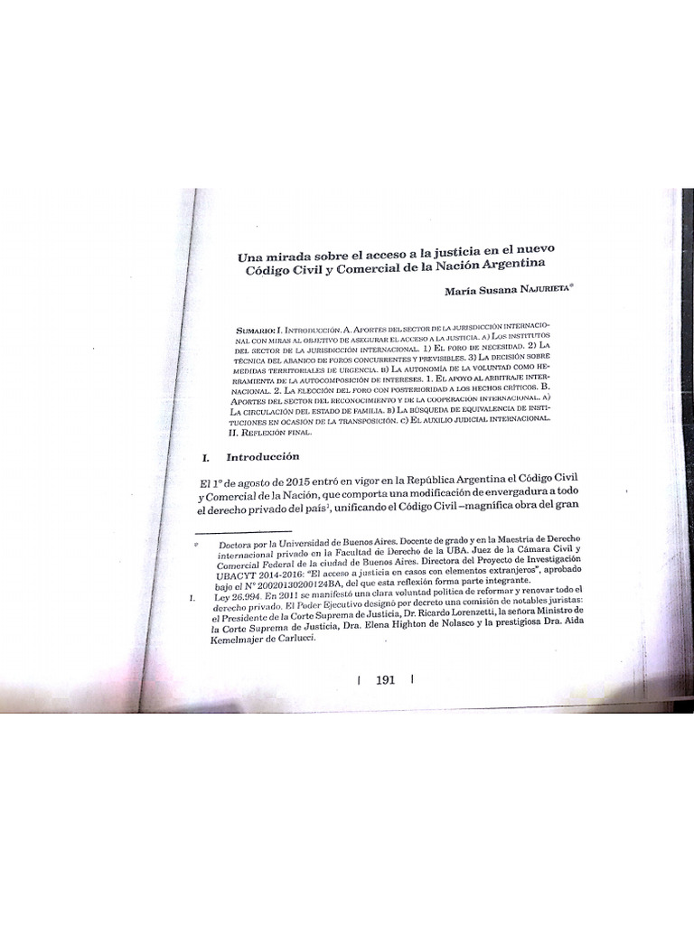 NAJURIETA, María Susana, “Una mirada sobre el acceso a la justicia en ...