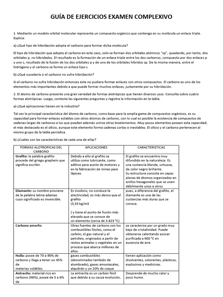Monar Mishell Ejercicios Examen Complexivo | PDF | Aldehído | Cetona