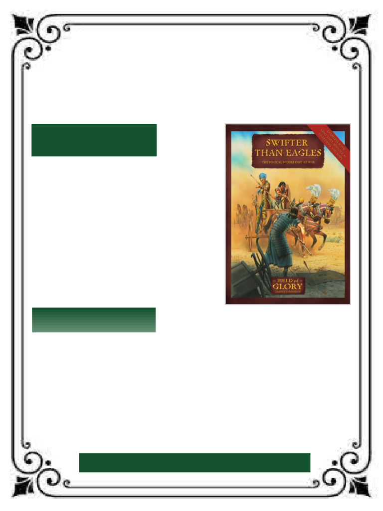 Field of Glory Swifter than Eagles Biblical Middle East 1st Edition ...