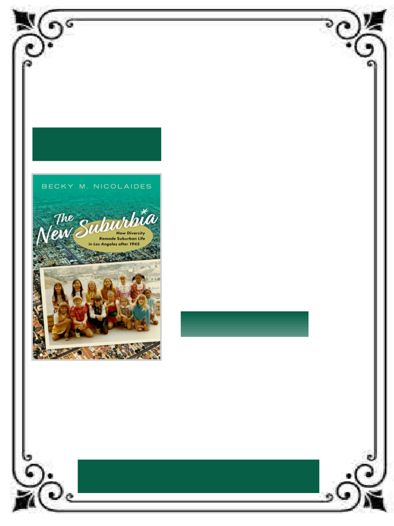 The New Suburbia: How Diversity Remade Suburban Life in Los Angeles ...