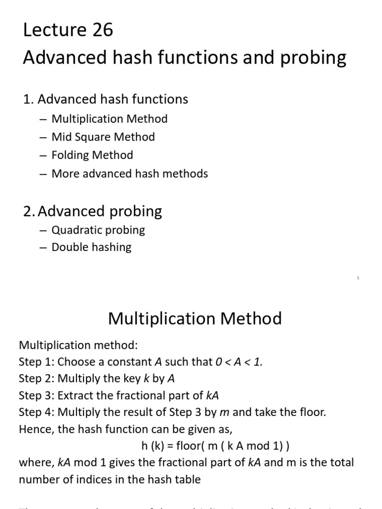 Lesson 26 | PDF | Algorithms And Data Structures | Discrete Mathematics