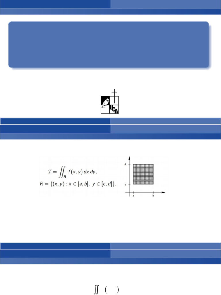 Integración+múltiple+Numérica | PDF | Integral | Análisis numérico