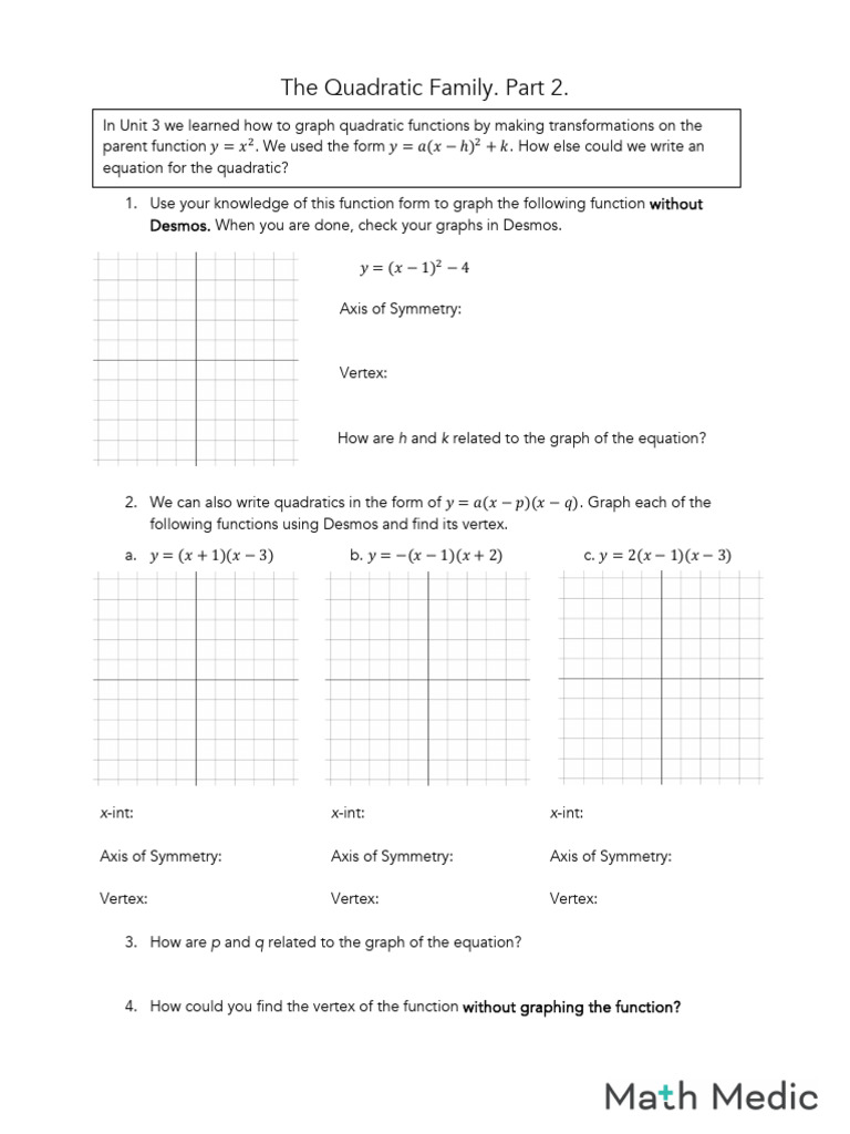 Understanding Quadratic Functions | PDF